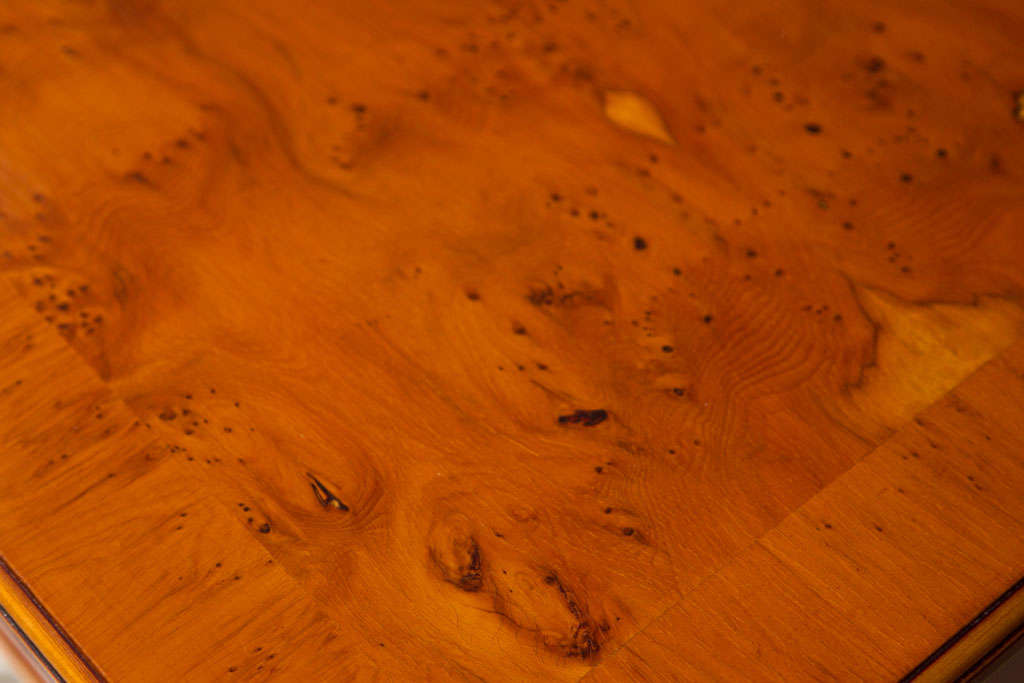 English Yew Wood Four-Drawer Lowboy For Sale at 1stDibs | wood lowboy ...