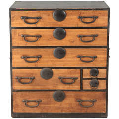 Japanese Chest of Drawers / Tansu at 1stDibs | japanese drawers ...