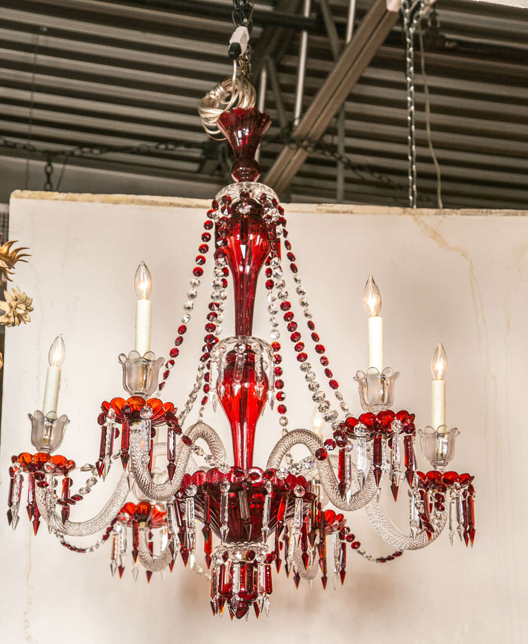 English Crystal Chandelier For Sale at 1stDibs