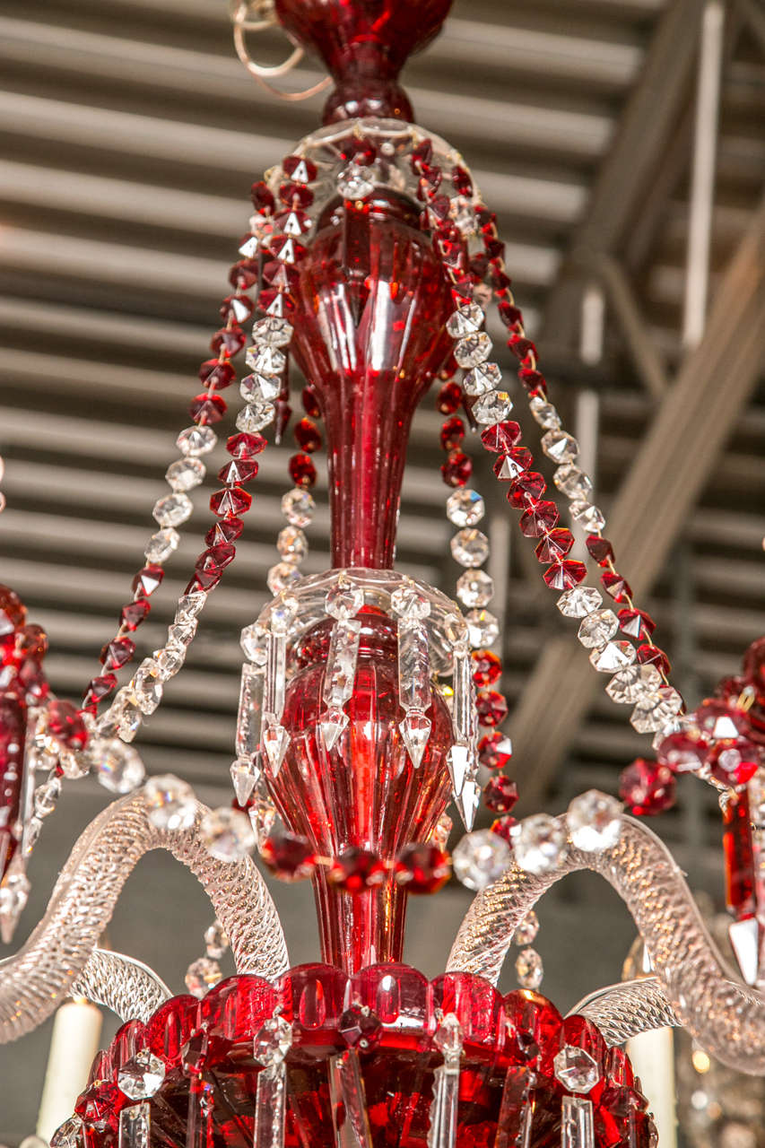 English Crystal Chandelier For Sale at 1stDibs
