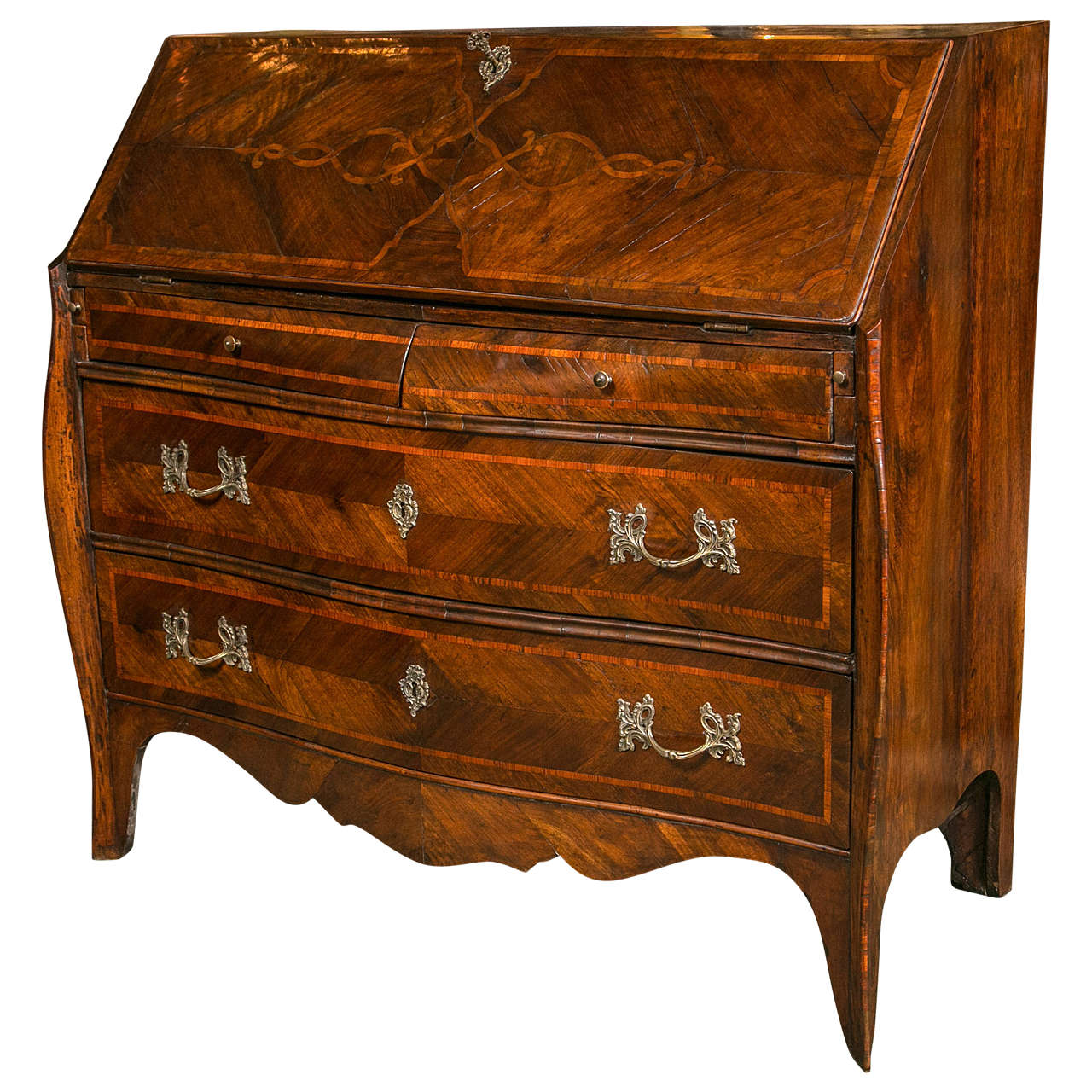 Italian slant front desk at 1stDibs