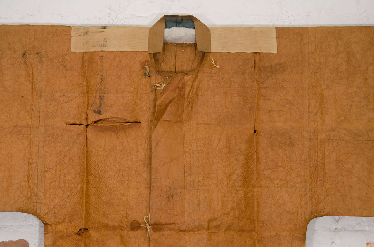 Japanese Paper Raincoat For Sale at 1stDibs