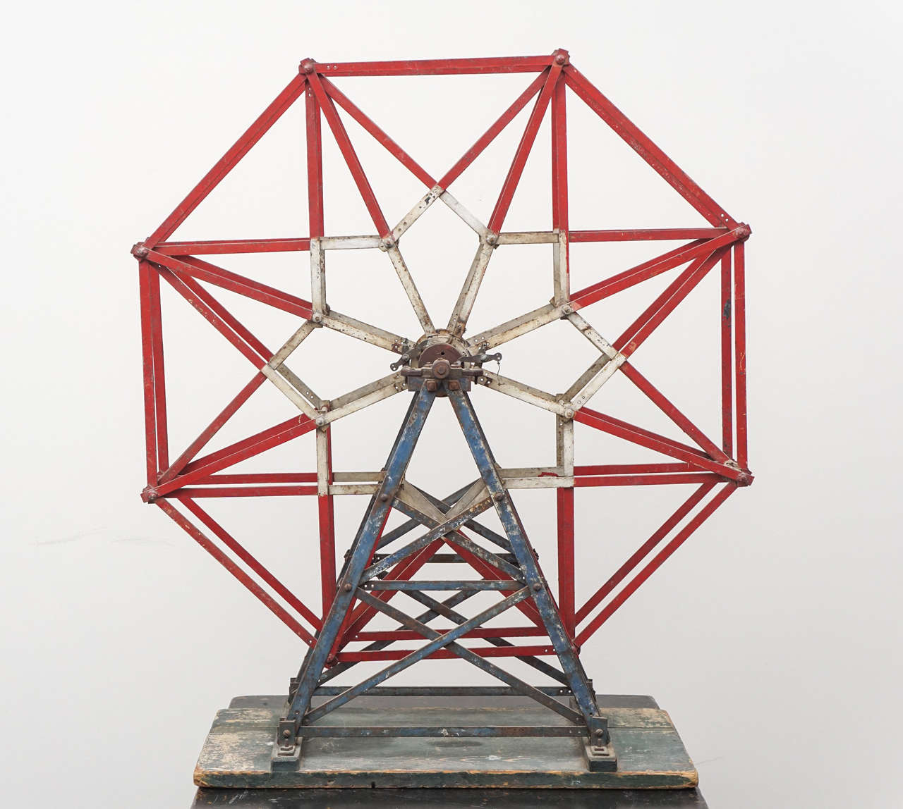 1920s Iron Ferris Wheel Model at 1stDibs