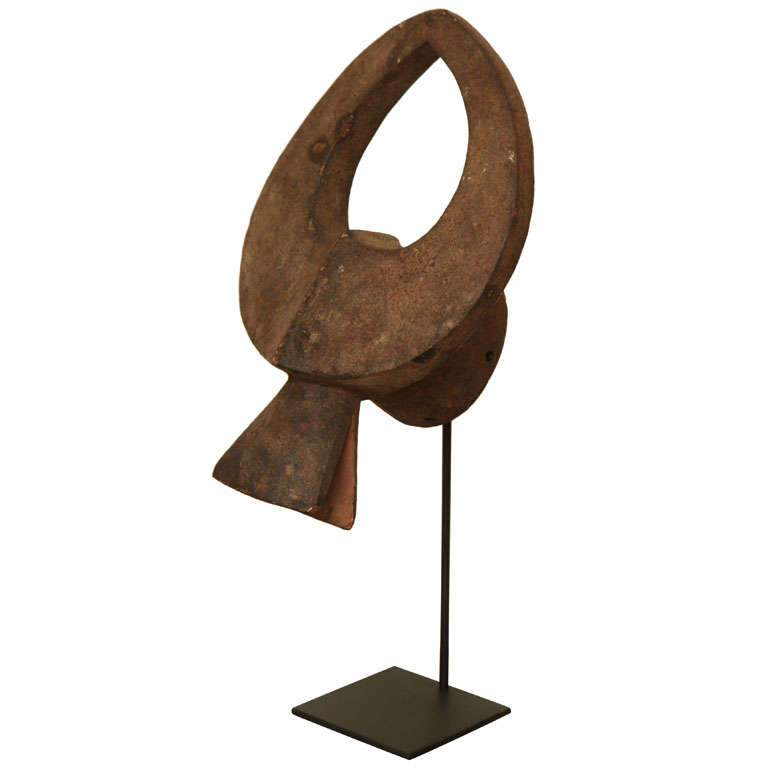 Harvest Mask from the Mama Tribe, Nigeria. Early 20th Century at 1stDibs