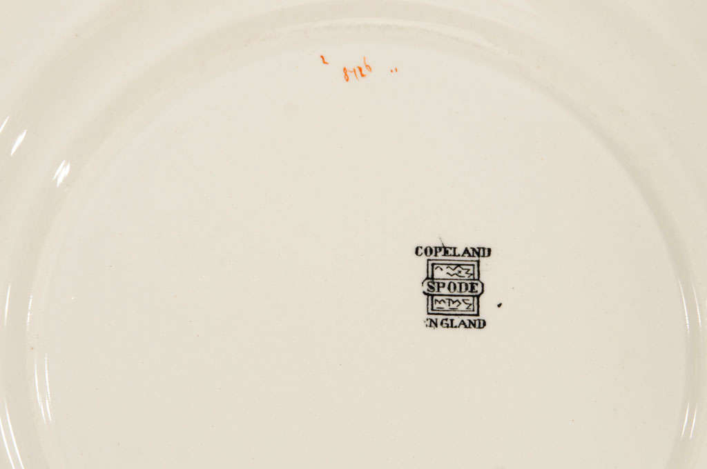 Set of 14 Copeland Spode Hunt Scene Dinner Plates at 1stDibs