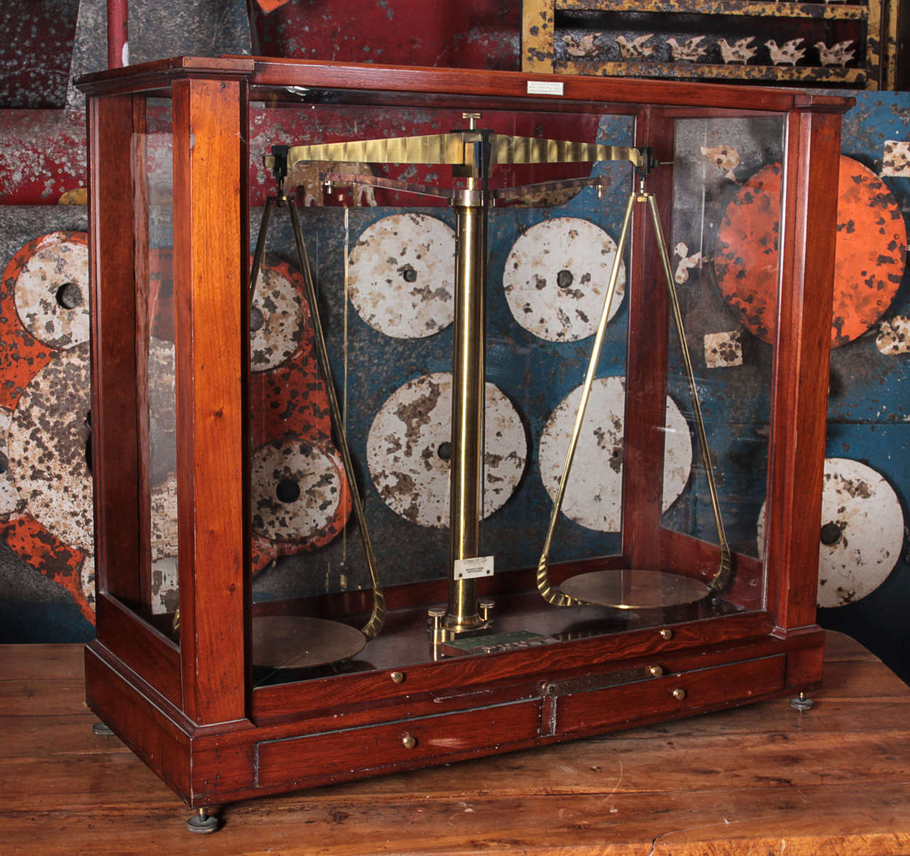 Large Becker's Sons Scale For Sale at 1stDibs