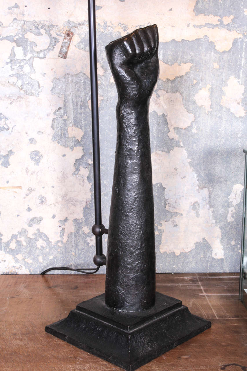 Hand Table Lamp For Sale at 1stDibs