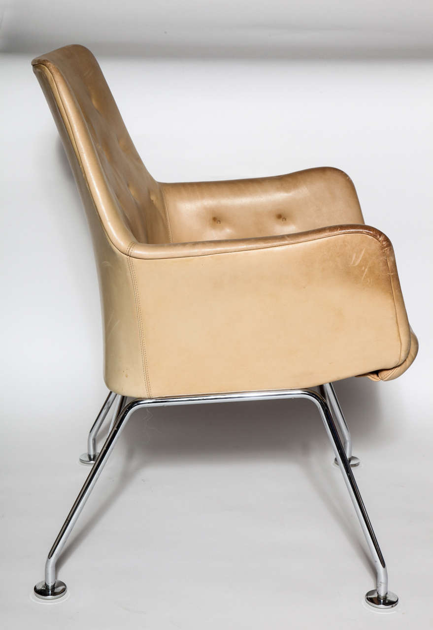 Pair of Scandinavian Dux Chairs For Sale at 1stDibs