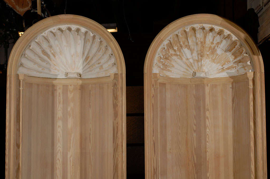 Pair of American Shell Niches at 1stDibs