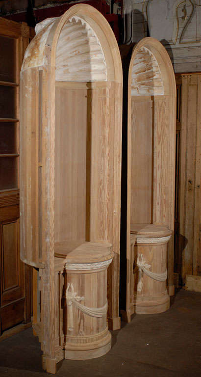 Pair of American Shell Niches at 1stDibs