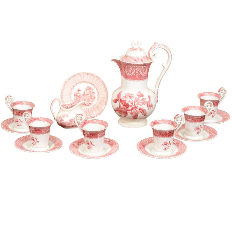 Spode Pottery Coffee Service at 1stDibs