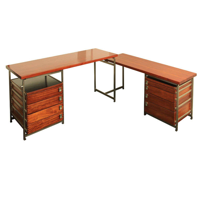 L-Shaped Desks - 36 For Sale on 1stDibs | vintage l shaped desk ...