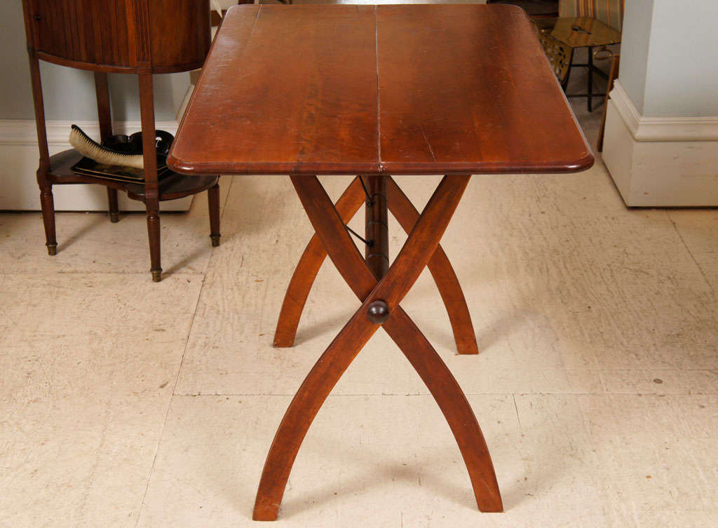 Cherry Coaching Table For Sale at 1stDibs