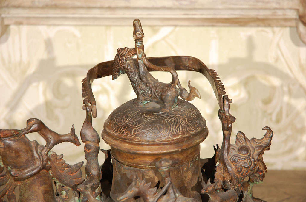 Antique Peruvian Incense Burner For Sale at 1stDibs | old incense ...