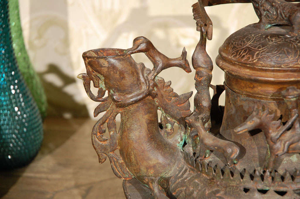 Antique Peruvian Incense Burner For Sale at 1stDibs | old incense ...