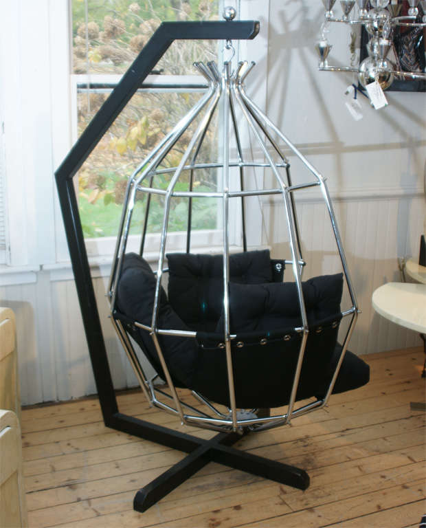 Ib Arberg Parrot Chair at 1stDibs | bird cage hanging chair, cage swing ...