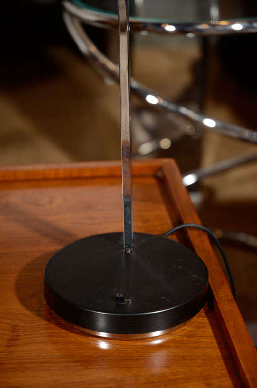 Adjustable Black Task Lamp by Lightolier at 1stDibs