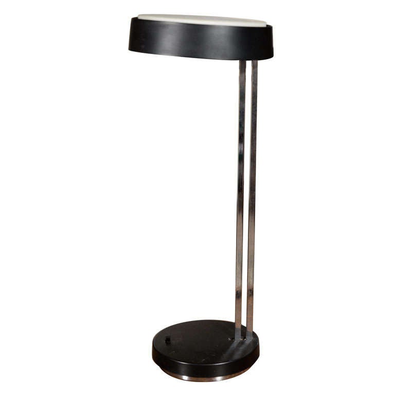 Adjustable Black Task Lamp by Lightolier at 1stDibs