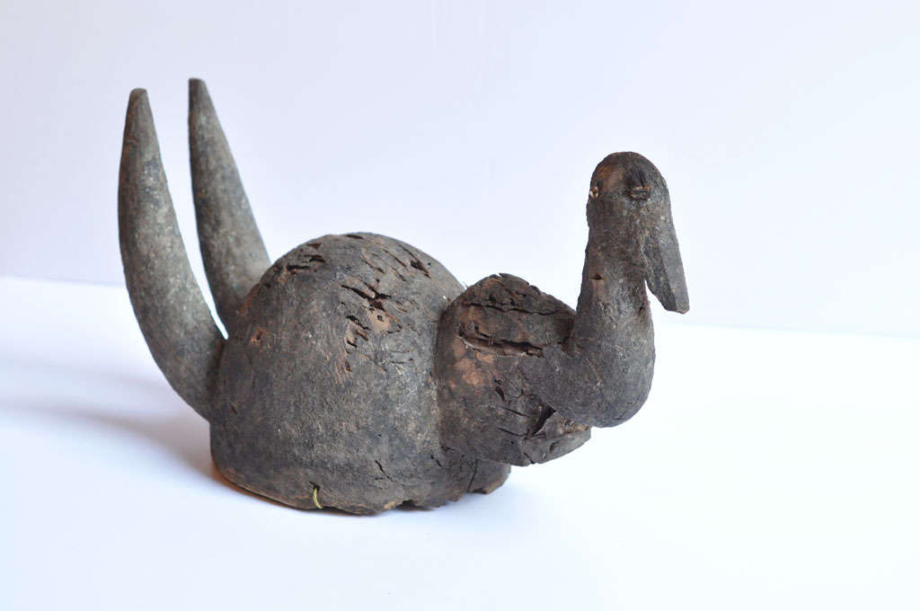 African Art- Senufo/Tuka Bird Headdress For Sale at 1stDibs