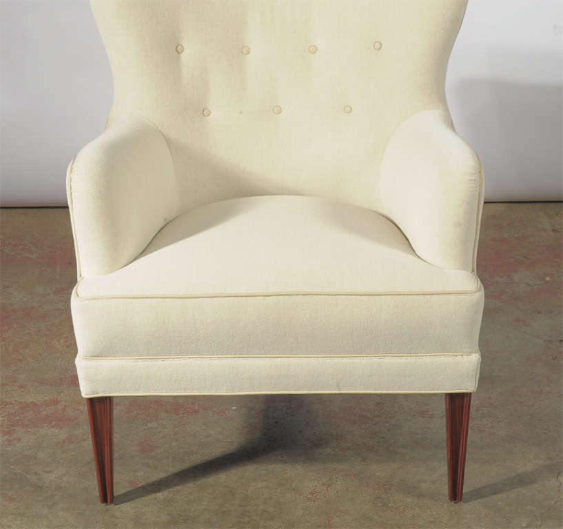 Low Wingback - 'Grace Chair' at 1stDibs | low wingback chair