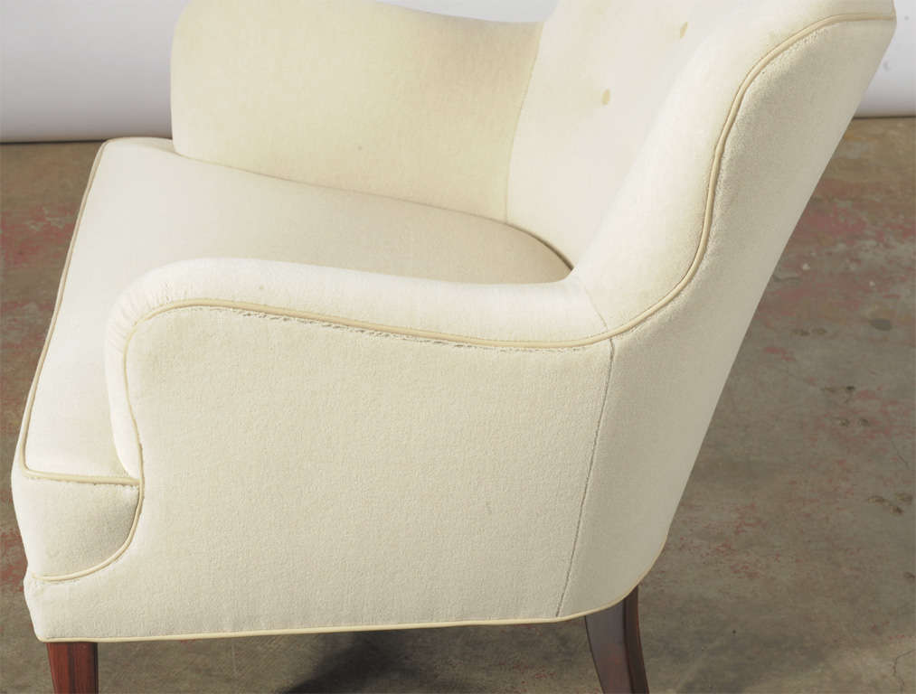 Low Wingback - 'Grace Chair' at 1stDibs | low wingback chair