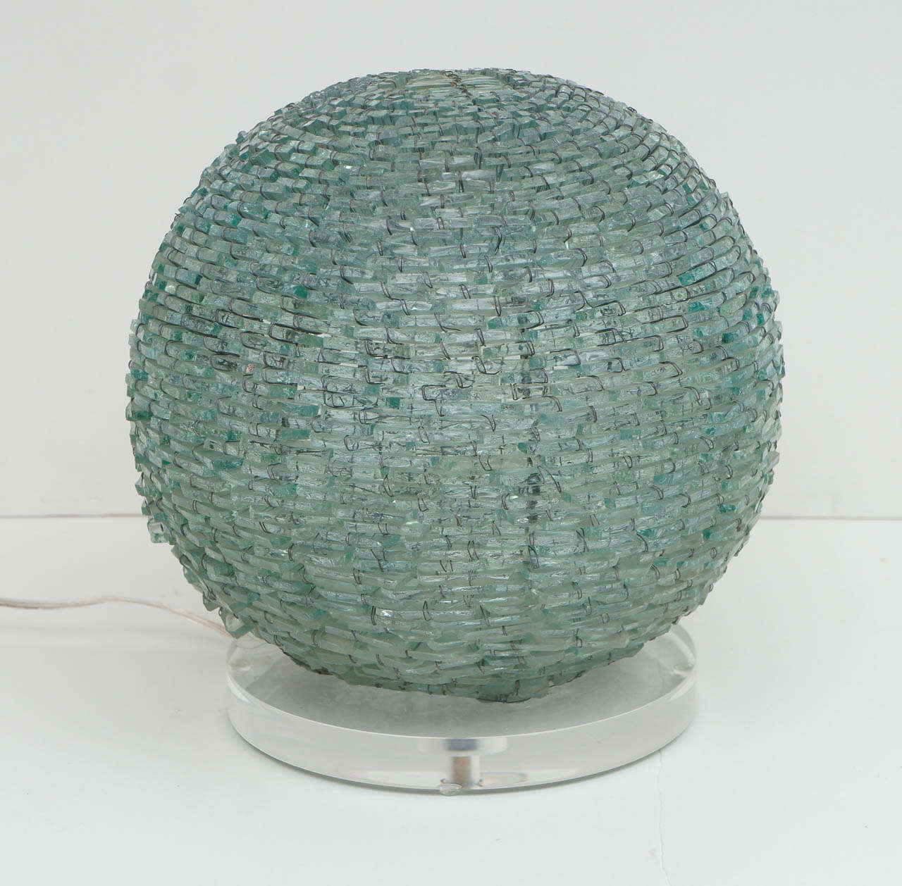 Spherical Glass Shard Lamp For Sale at 1stDibs
