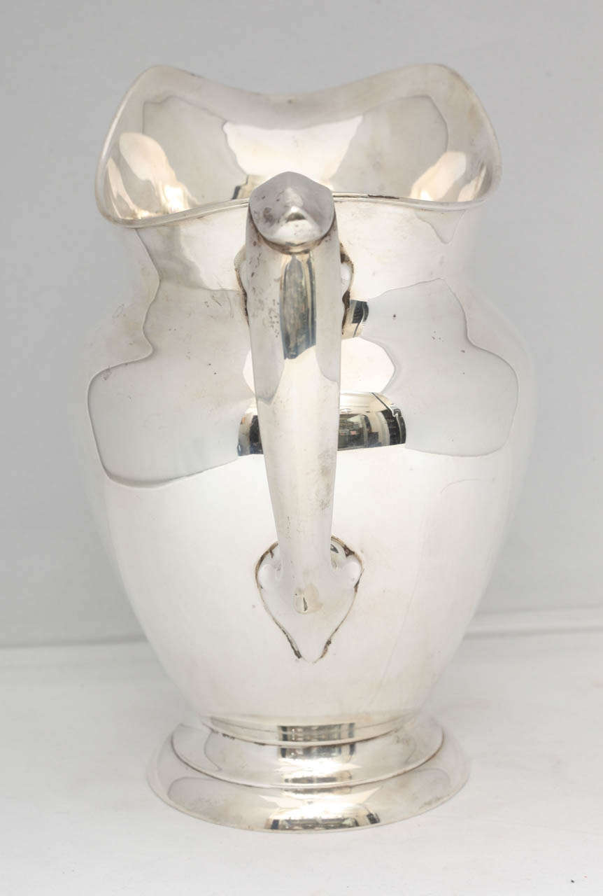 Sterling Silver Water Pitcher at 1stDibs