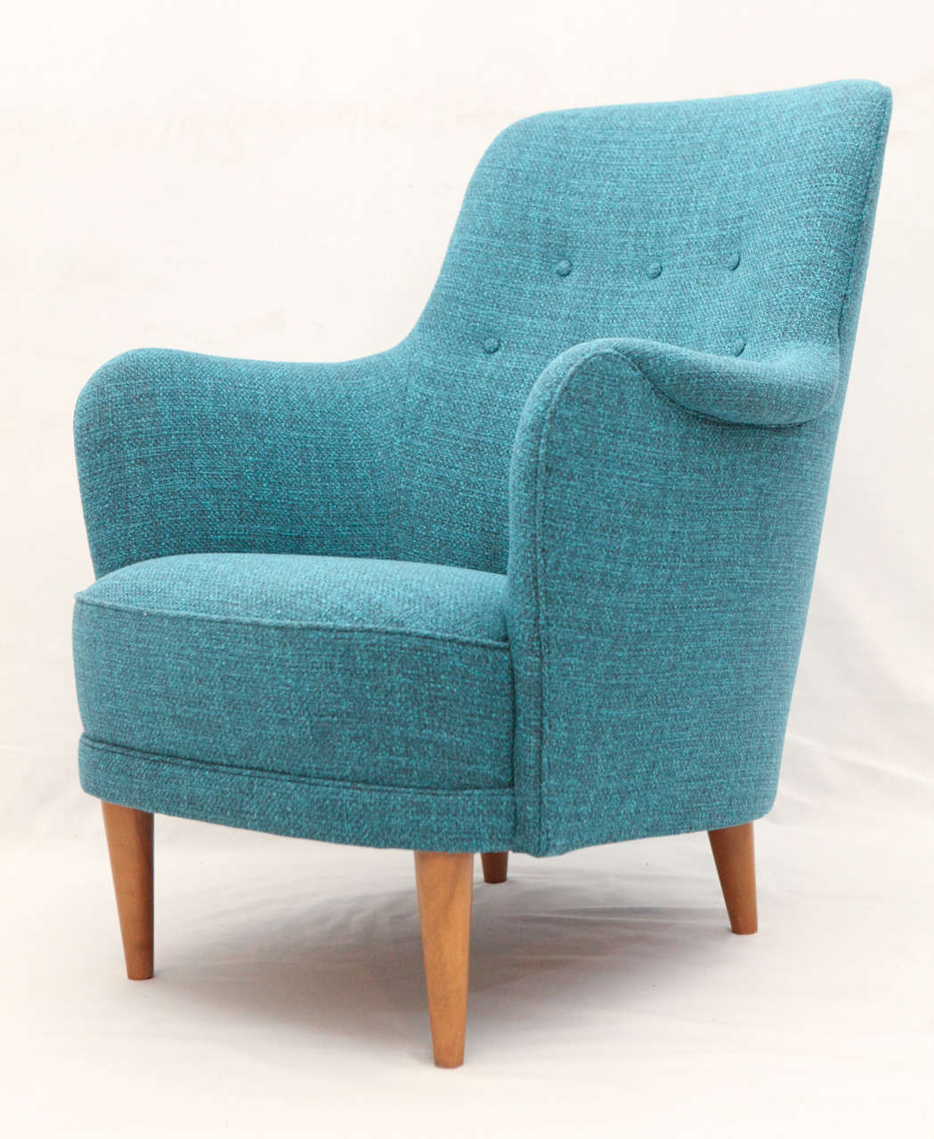 Carl Malmsten "Samsas" Lounge Chair at 1stDibs | carl malmsten chairs ...