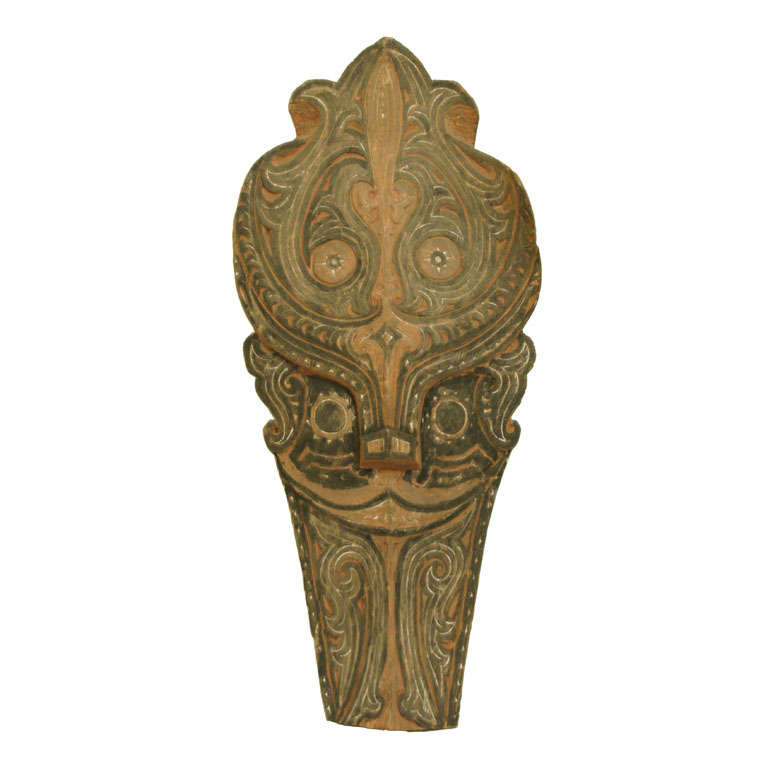 19th Century Indonesian Batek Tribal Shield For Sale at 1stDibs