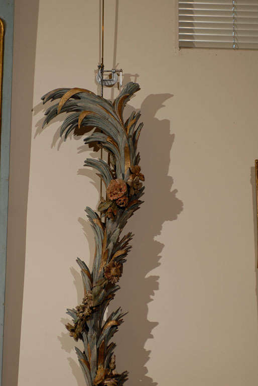 Pair of Large Continental Architectural Scroll Carvings at 1stDibs
