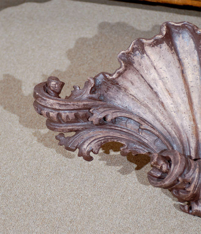 Large 18th Century French Architectural Shell Carving at 1stDibs