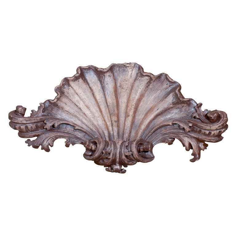 Large 18th Century French Architectural Shell Carving at 1stDibs