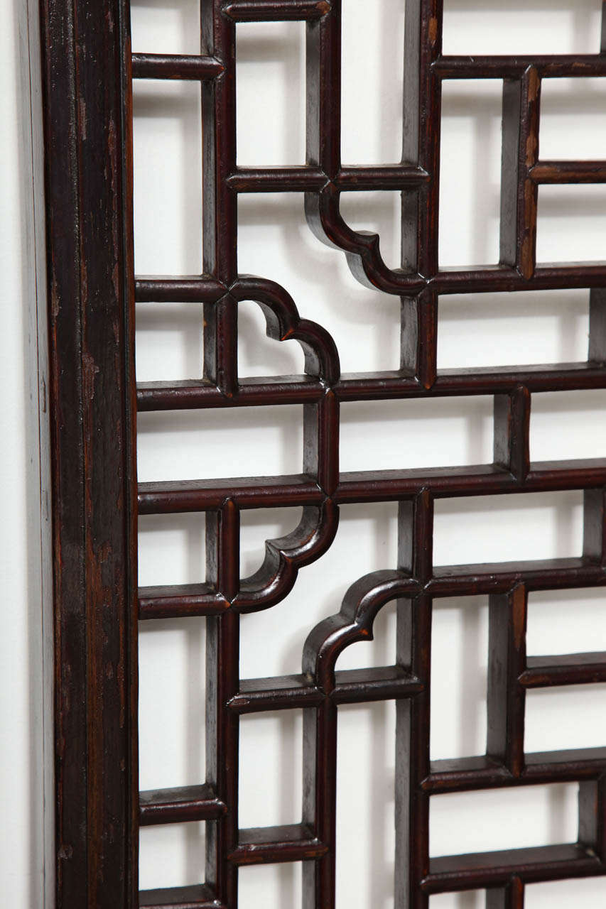 Chinese Lattice Wall Panels at 1stDibs | chinese lattice screen ...