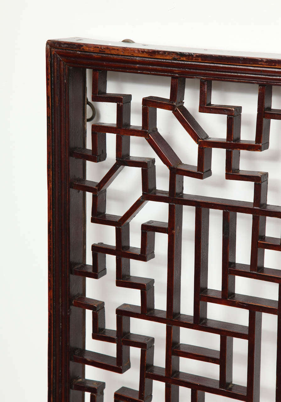 A Small Chinese Lattice Panel at 1stDibs | chinese lattice pattern ...