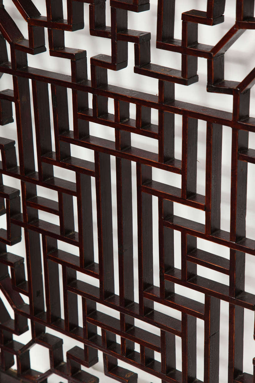A Small Chinese Lattice Panel at 1stDibs | chinese lattice pattern ...
