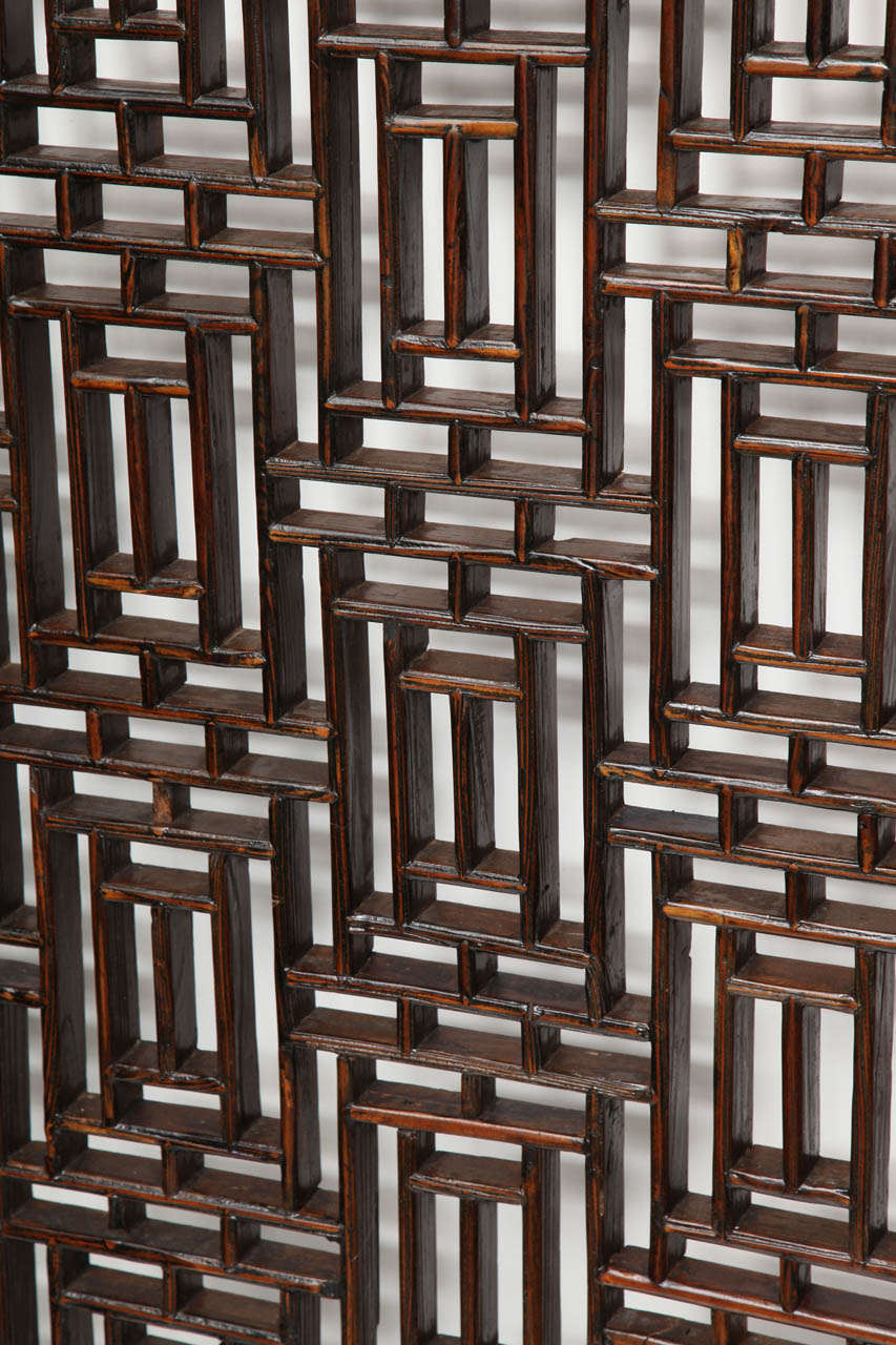 Chinese Lattice Panel at 1stDibs | chinese wood lattice panels, lattice ...
