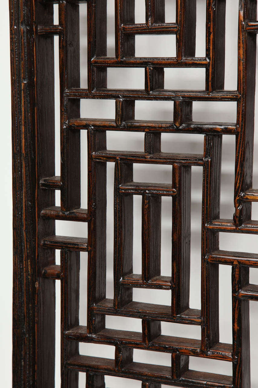 Chinese Lattice Panel at 1stDibs | chinese wood lattice panels, lattice ...