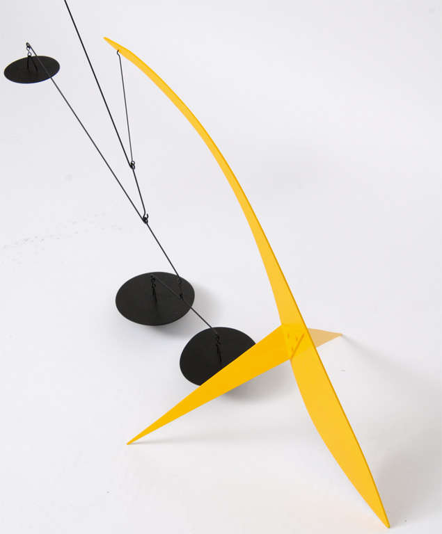 Calder Style Stabile "The Giraffe" at 1stDibs