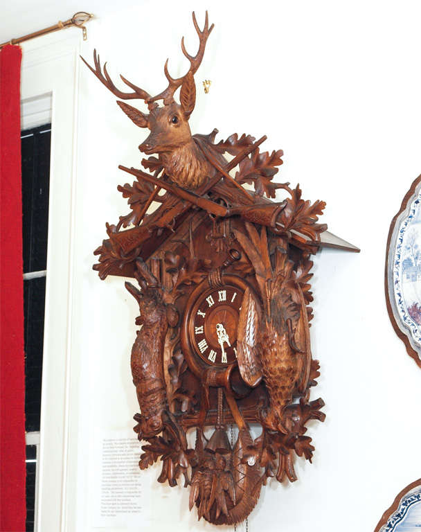 Monumental Black Forest Cuckoo Clock at 1stDibs
