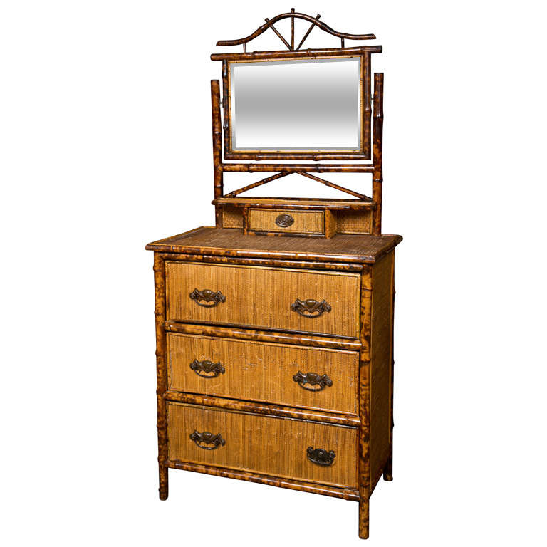 American Bamboo And Woven Wicker Chest, C. 1890 at 1stDibs | wicker chests