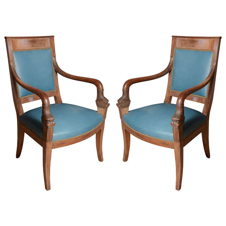Iron and Brass Directoire Style Campaign Chair For Sale at 1stDibs