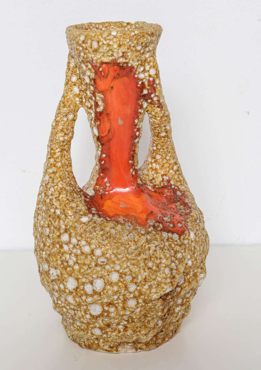 Vallauris Studio "Fat Lava" Studio Pottery Vase, France circa 1960s at ...