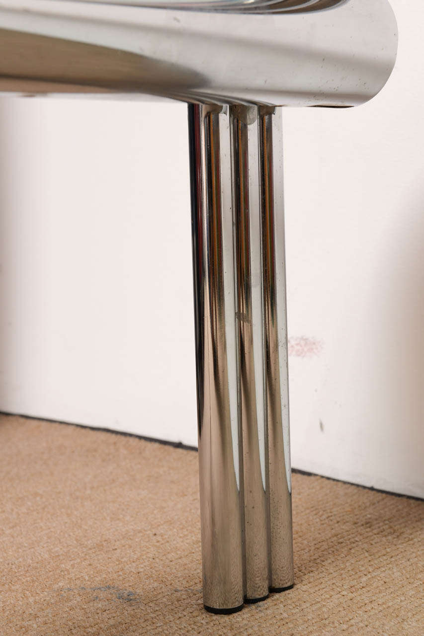 Mid-Century Tubular Chrome and Glass Coffee Table at 1stDibs | tubular ...