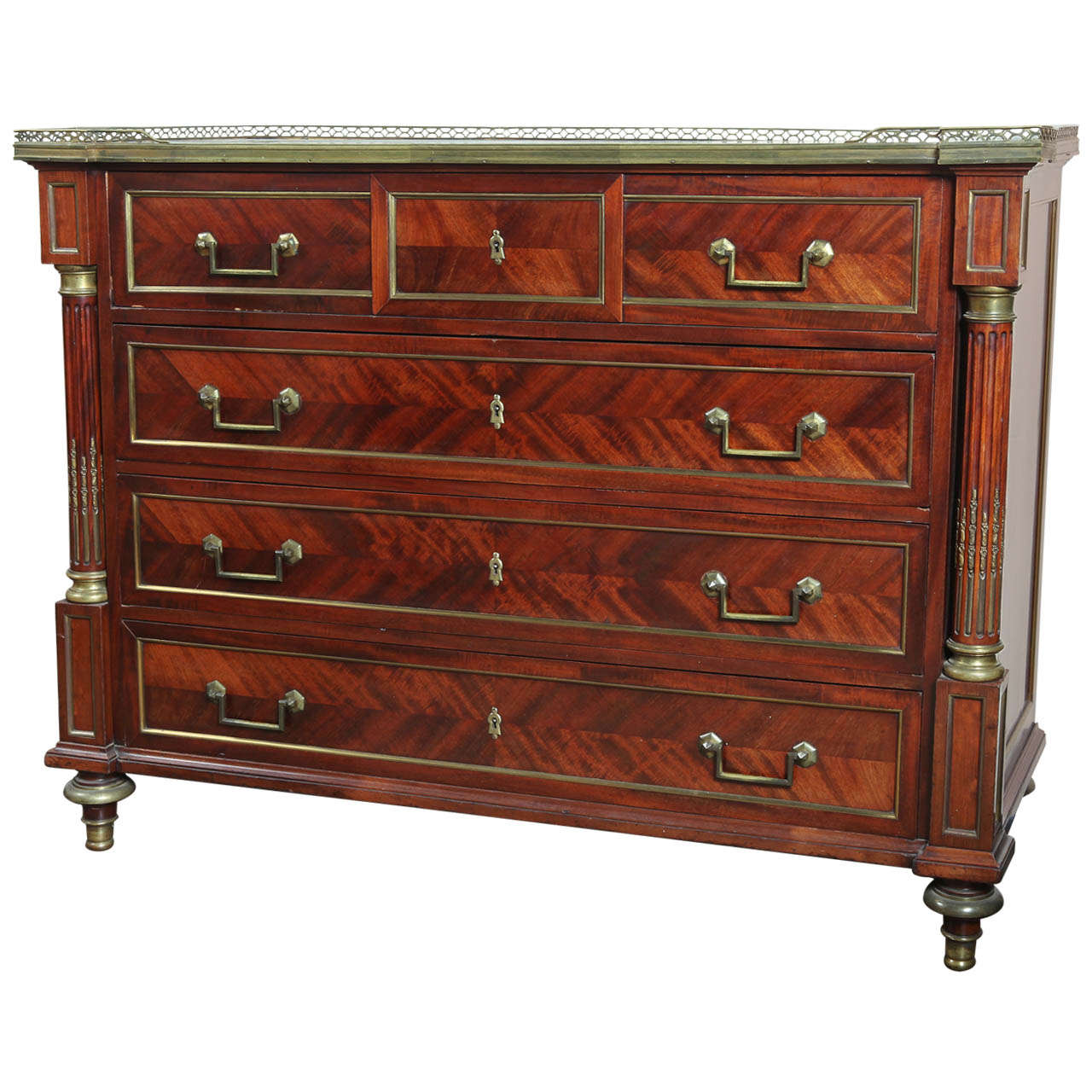 French Napoleon III Style Butler's Chest. at 1stDibs