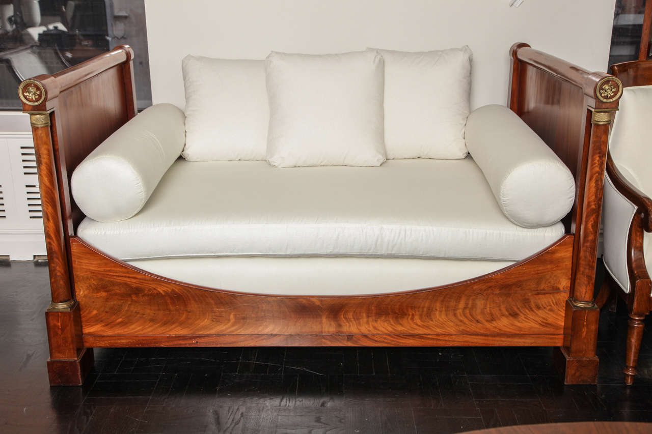 19th Century Empire Mahogany Daybed For Sale at 1stDibs | empire daybed ...