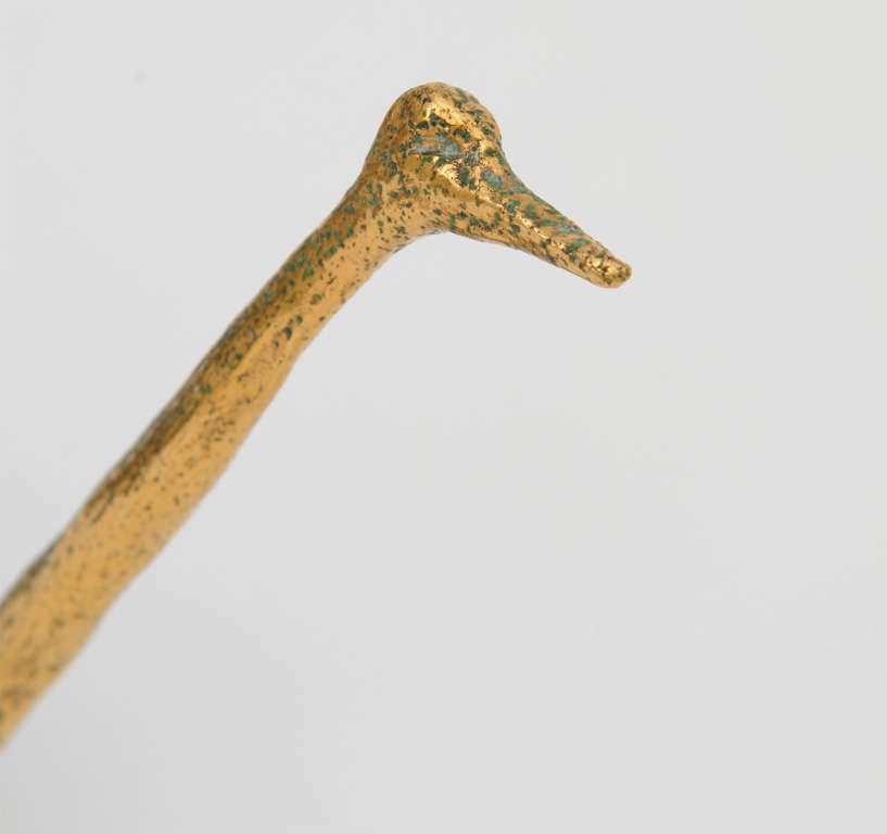 Peggy Reventlow Original Bronze Bird Sculpture For Sale at 1stDibs