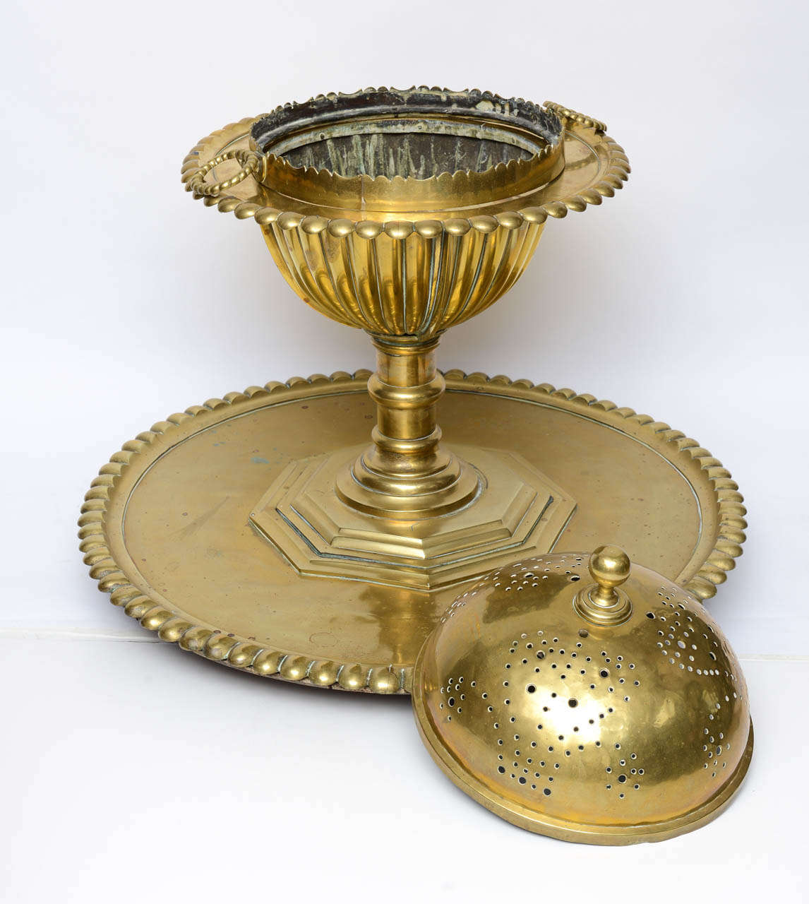 Turkish/ Arab Brass Brazier/ Mangal, 19th Century For Sale at 1stDibs ...