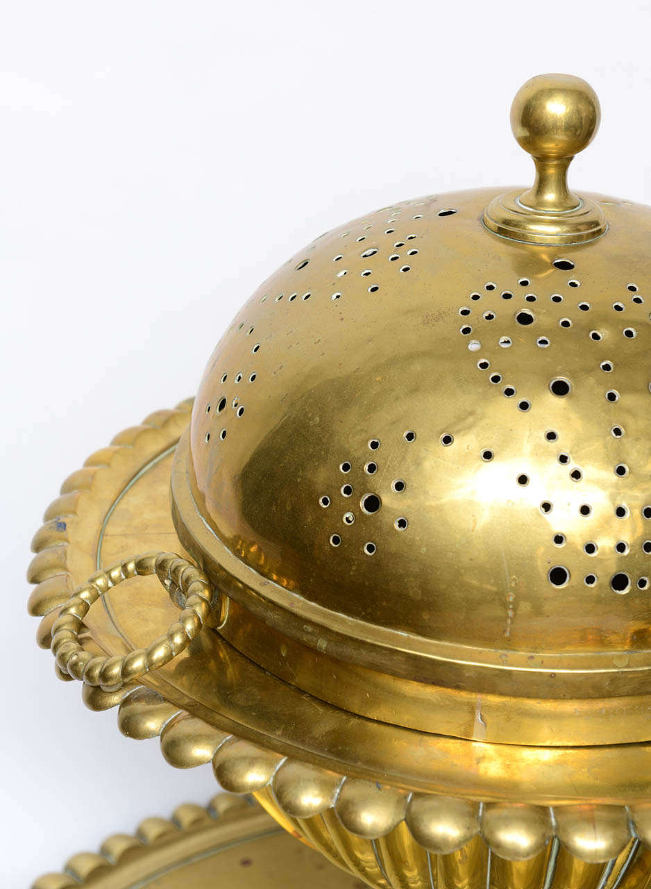 Turkish/ Arab Brass Brazier/ Mangal, 19th Century For Sale at 1stDibs ...
