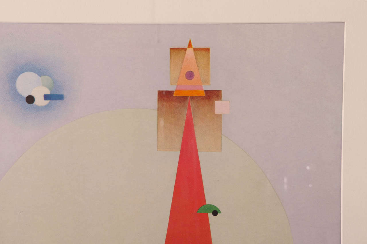 Rudolf Bauer, "The Holy One" Color Litho Guggenheim Print at 1stDibs ...