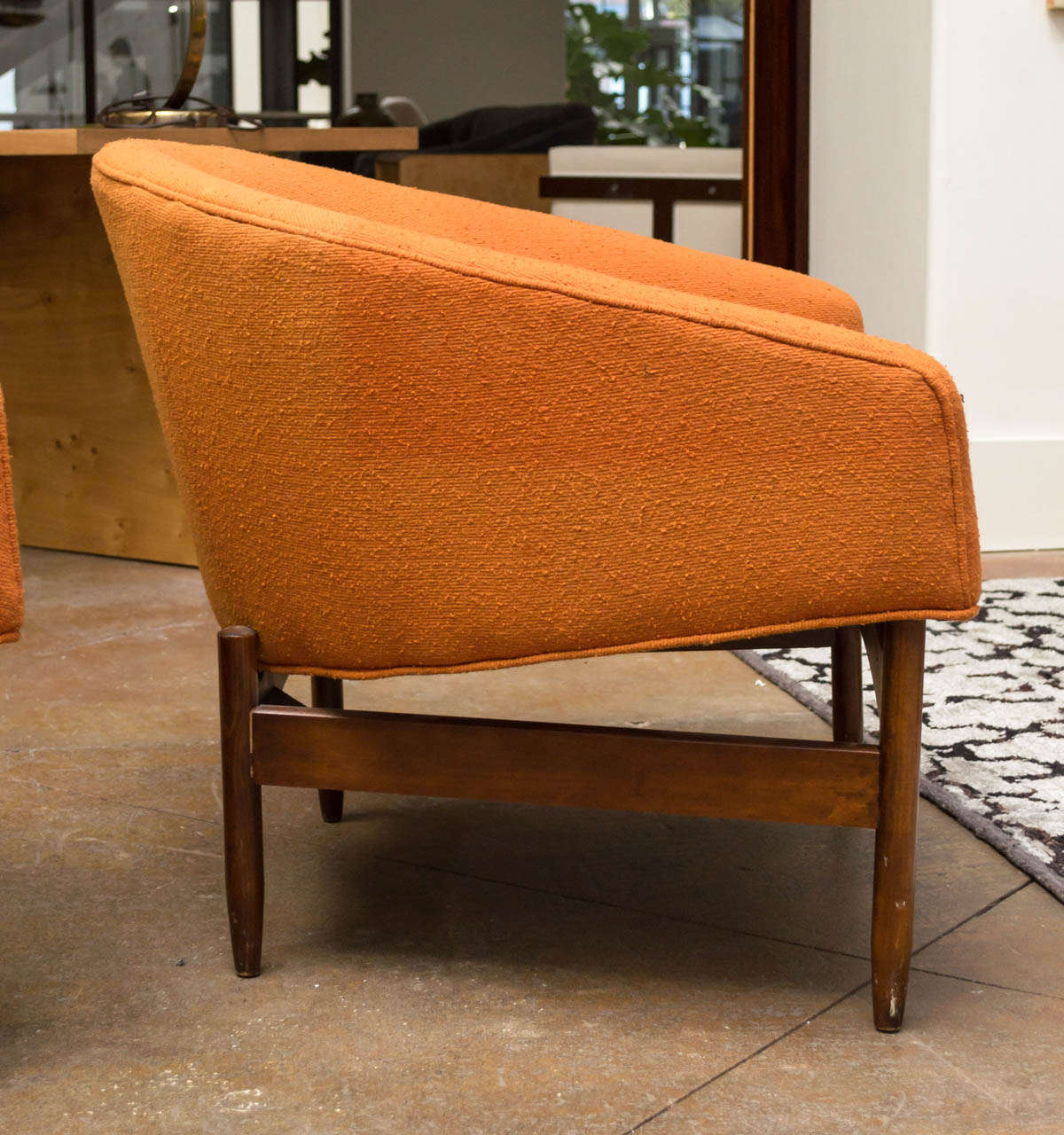 Pair of Club Chairs For Sale at 1stDibs